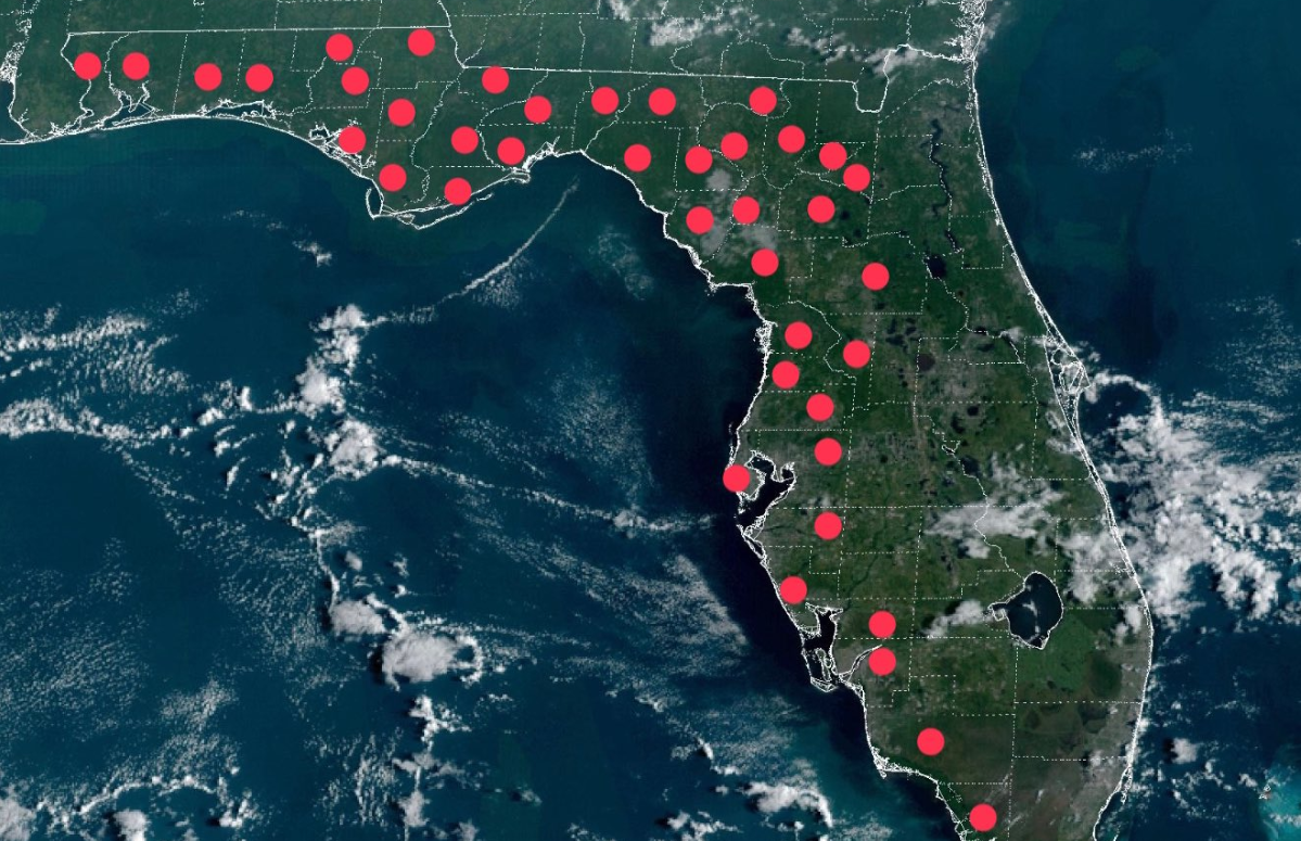 Estado de emergencia en 41 condados de Florida por tormenta tropical ...