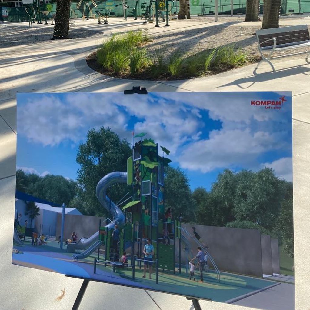 Inauguran fase uno del parque Shenandoah en Miami
