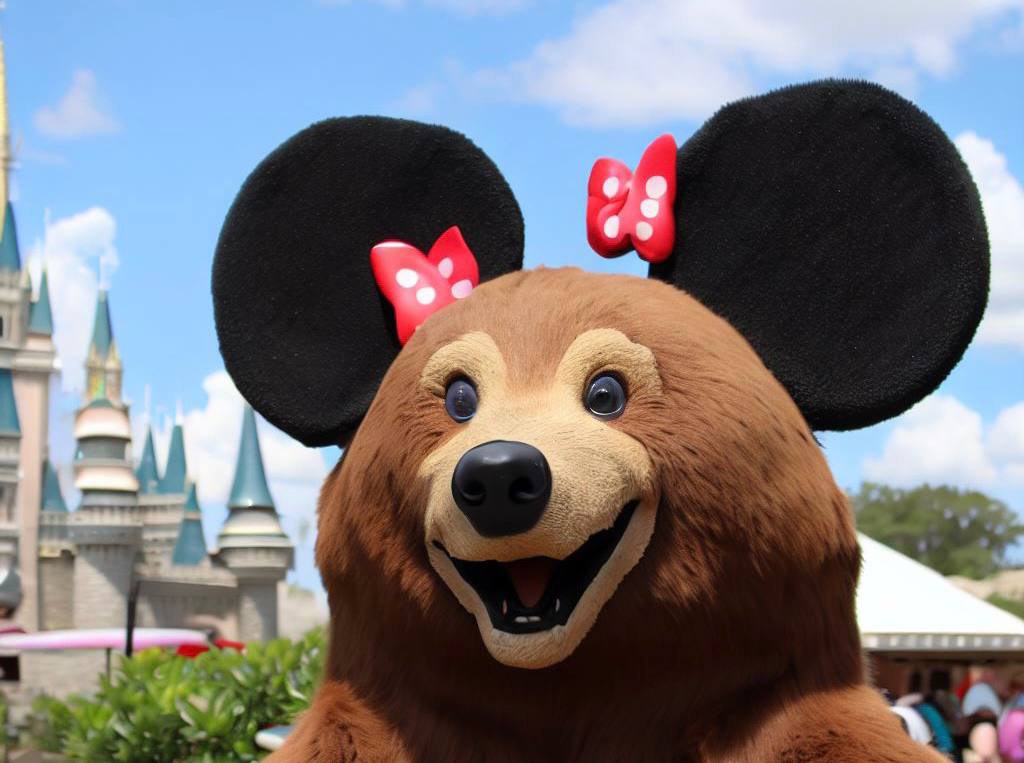 Oso travieso irrumpe en Magic Kingdom en Florida