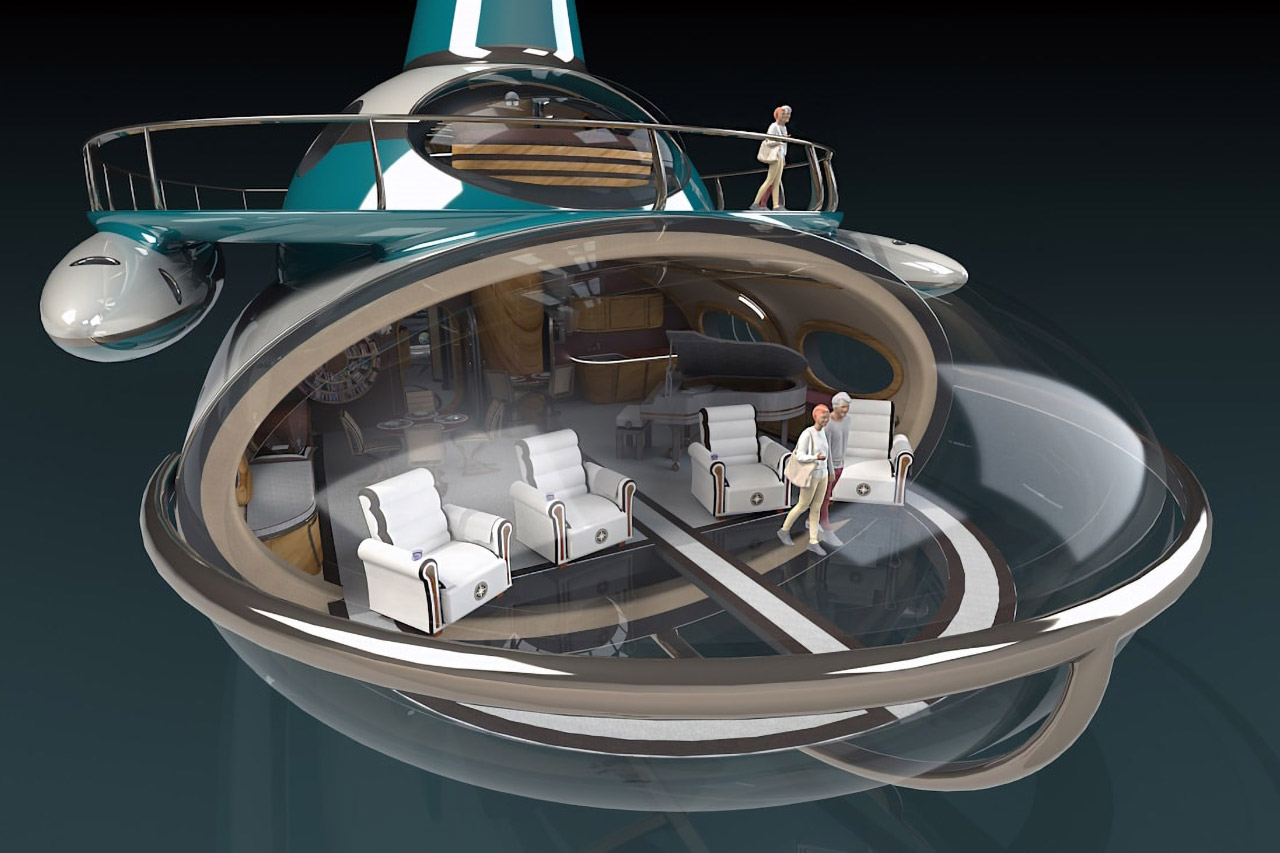 Deep Sea Dreamer, el yate submarino que redefine el lujo en el océano ...