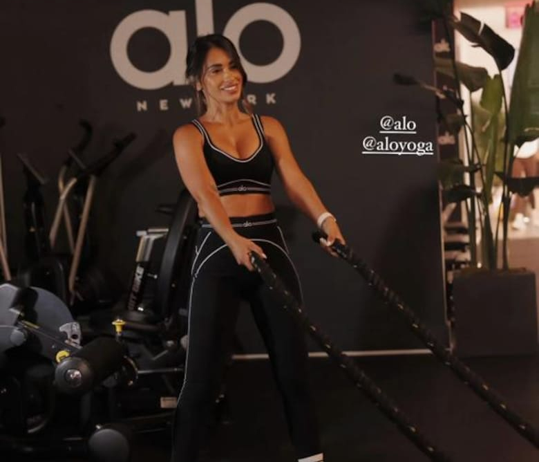 La rutina fitness de Antonela Roccuzzo que te dejará sin aliento ...