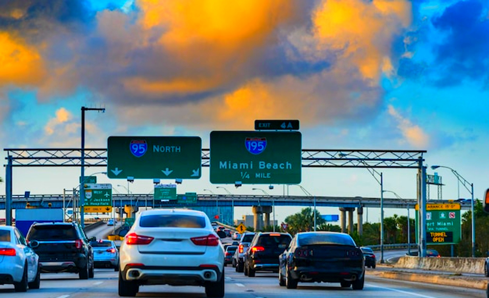 Miami ocupa el tercer lugar en top 10 de las ciudades con peor tráfico ...
